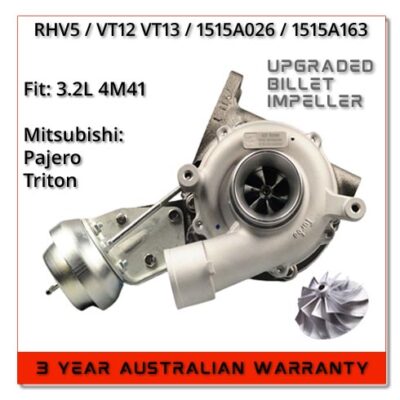 Turbocharger suit Mitsubishi Pajero Triton 4M41 3.2L VT12 VT13 RHV5 ...